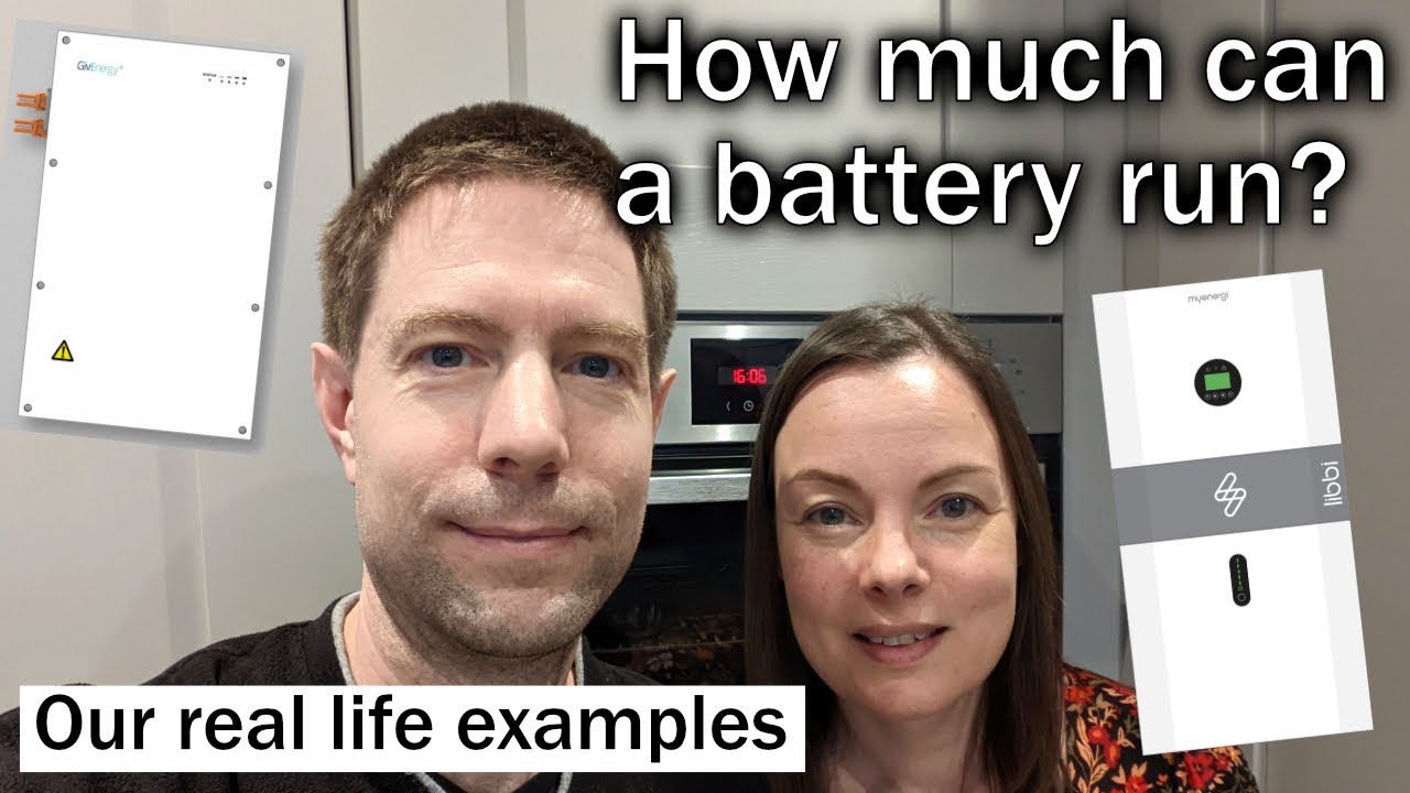 How much can a home storage battery run in winter? Our real life ...