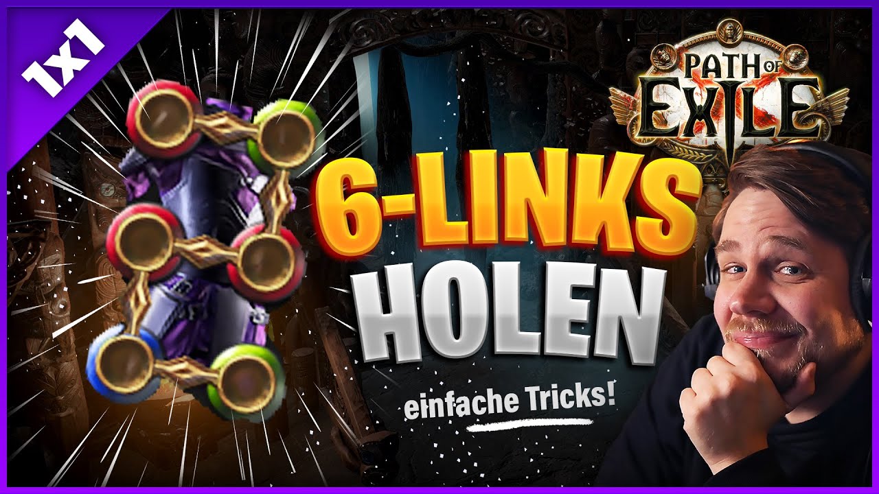 EINFACHE Tricks um 6-LINKS in Path of Exile zu bekommen! - YouTube