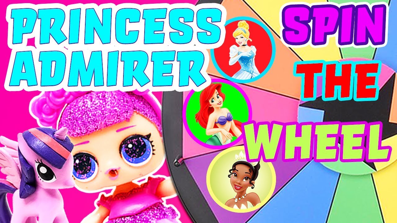 LOL Surprise Dolls Spin The Wheel, Disney Princess Gift Exchange! | My ...