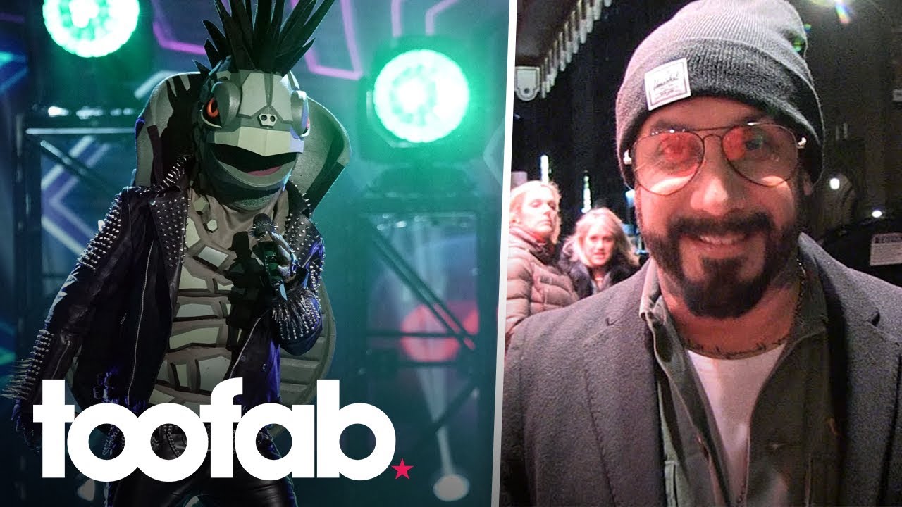 AJ McLean Denies He Is The Turtle on 'The Masked Singer' | toofab - YouTube