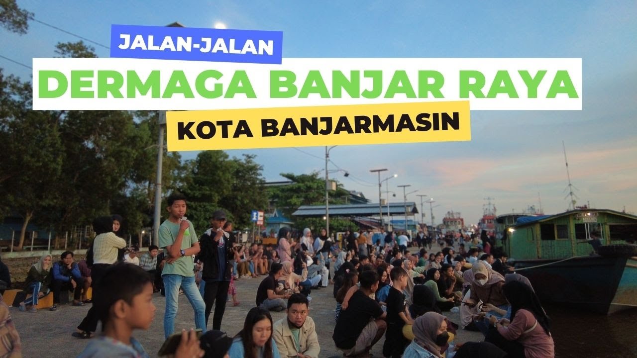 Walking tour to Banjar Raya pier, while enjoying the sunset of ...