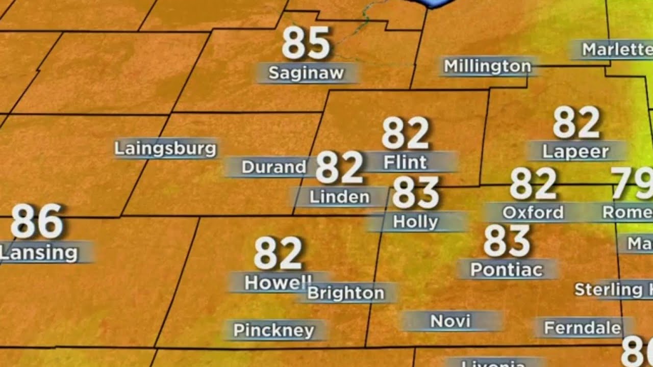 Metro Detroit weather forecast June 20, 2022 -- 6 p.m. Update - YouTube