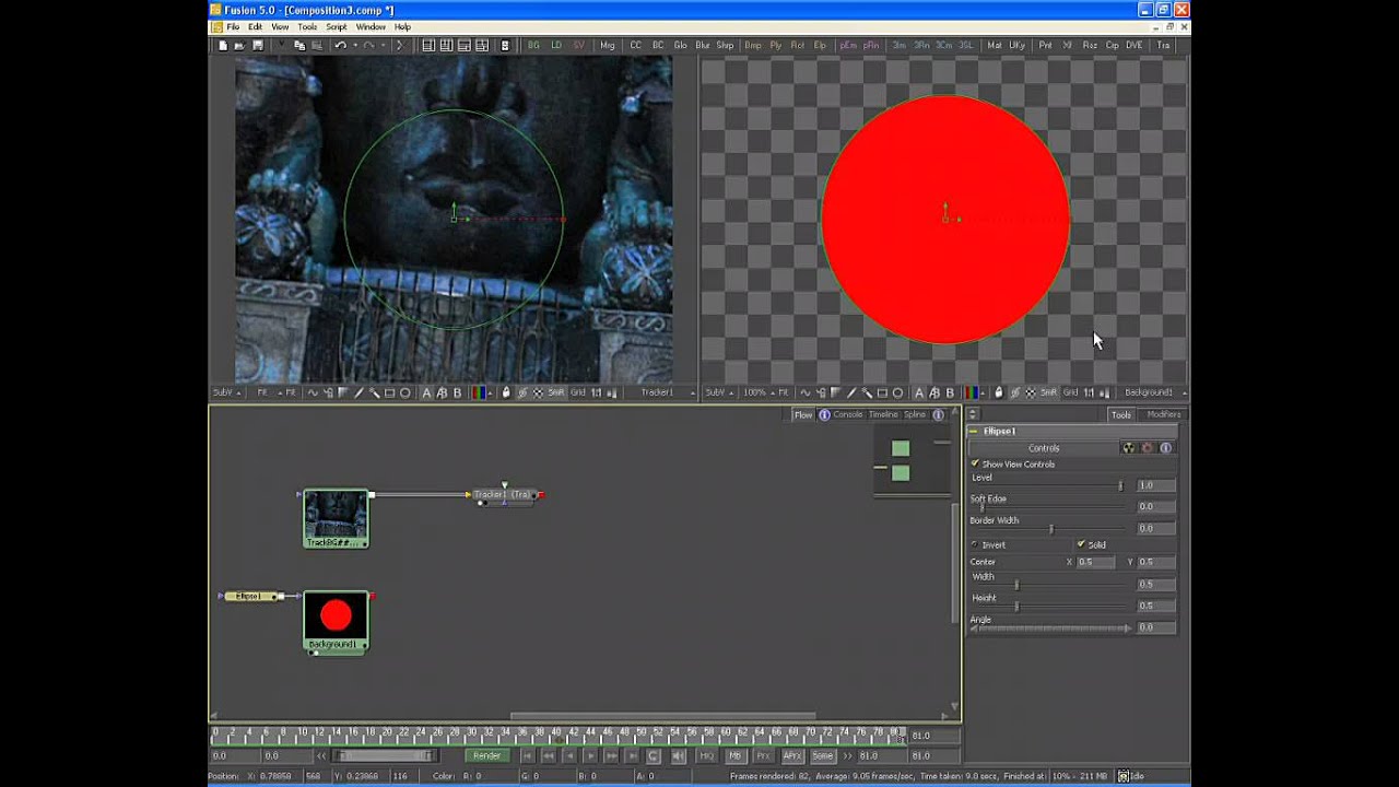 Eyeon Fusion Tracking and Stabilizing 1 - YouTube