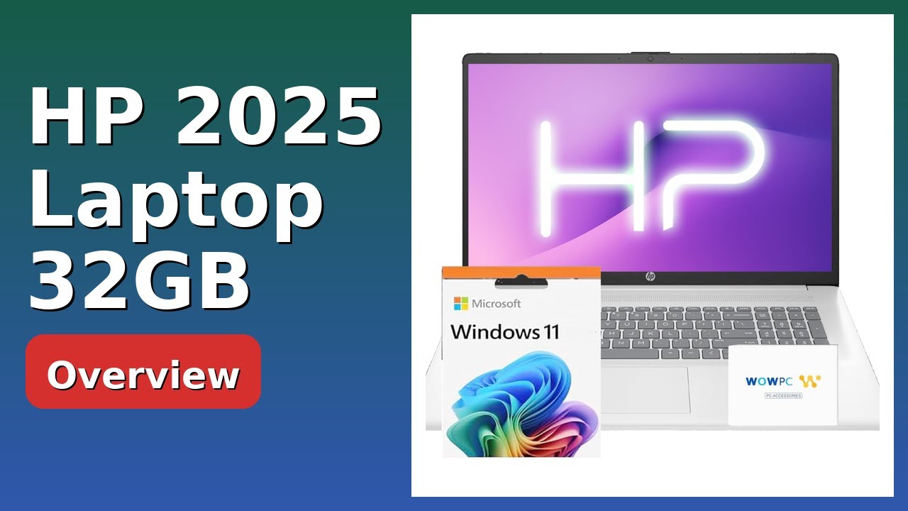 REVIEW (2026): HP 2025 Laptop 32GB. Features. - YouTube