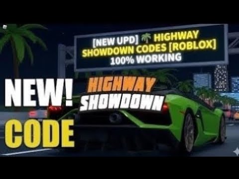 ALL Working Highway Showdown Codes 2026 (Redeem NOW!) 💎💵 | Roblox Codes ...