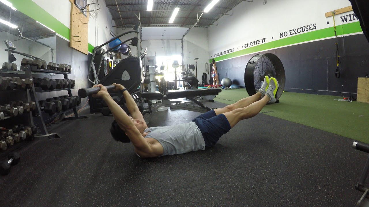 V arm raises - YouTube