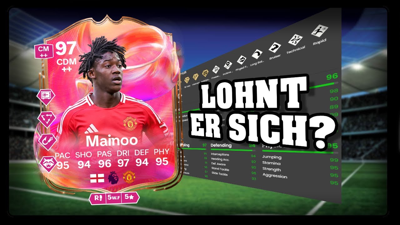 Der PERFEKTE ZDM!? 97 KOBBIE MAINOO FUTTIES PLAYER REVIEW | Ultimate ...