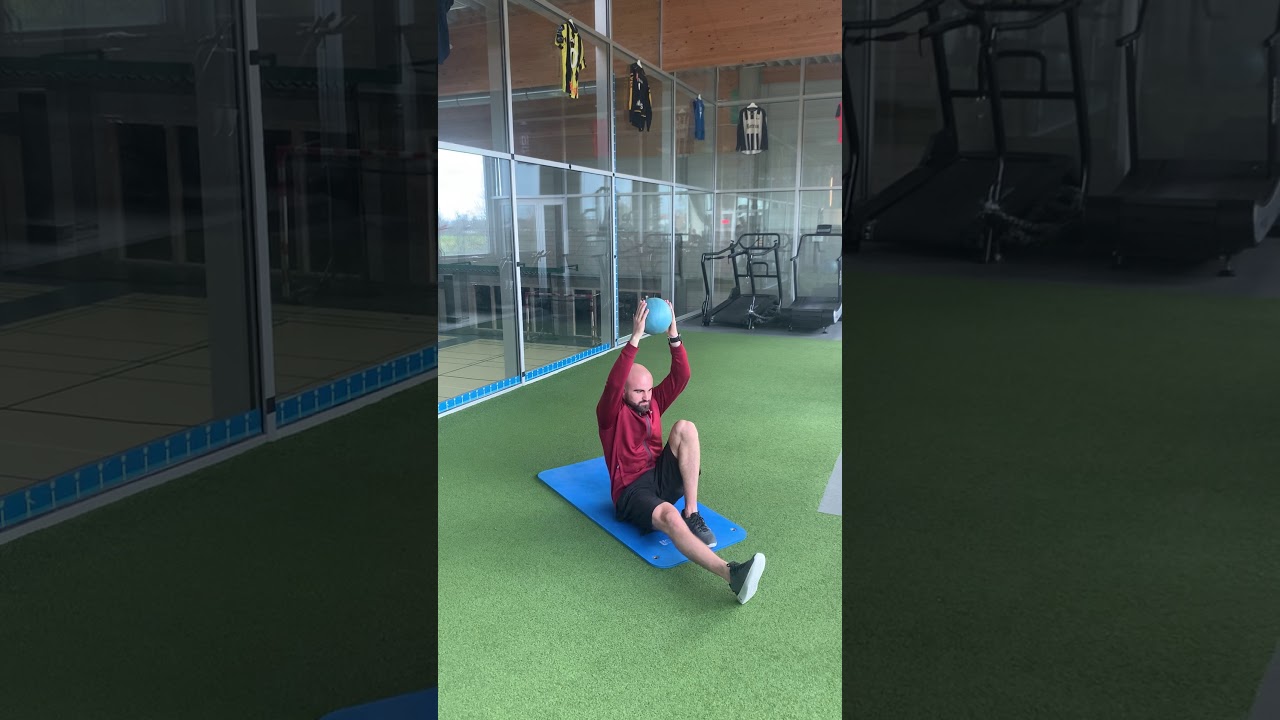 STRAIGHT 1 LEG SIT UP - YouTube