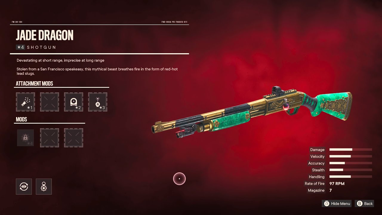 Far Cry 6 - The JADE DRAGON SHOTGUN - YouTube