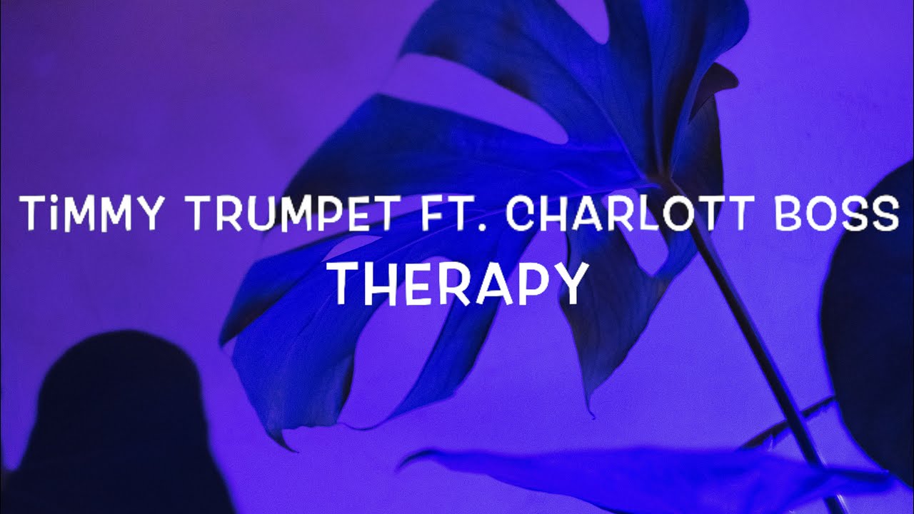 Timmy Trumpet Ft. Charlott Boss - Therapy Lyrics - YouTube