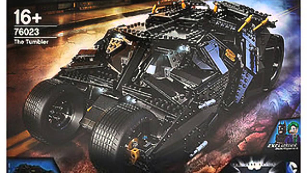 Lego 76023 Tumbler DC comics set Officially pics!! - YouTube