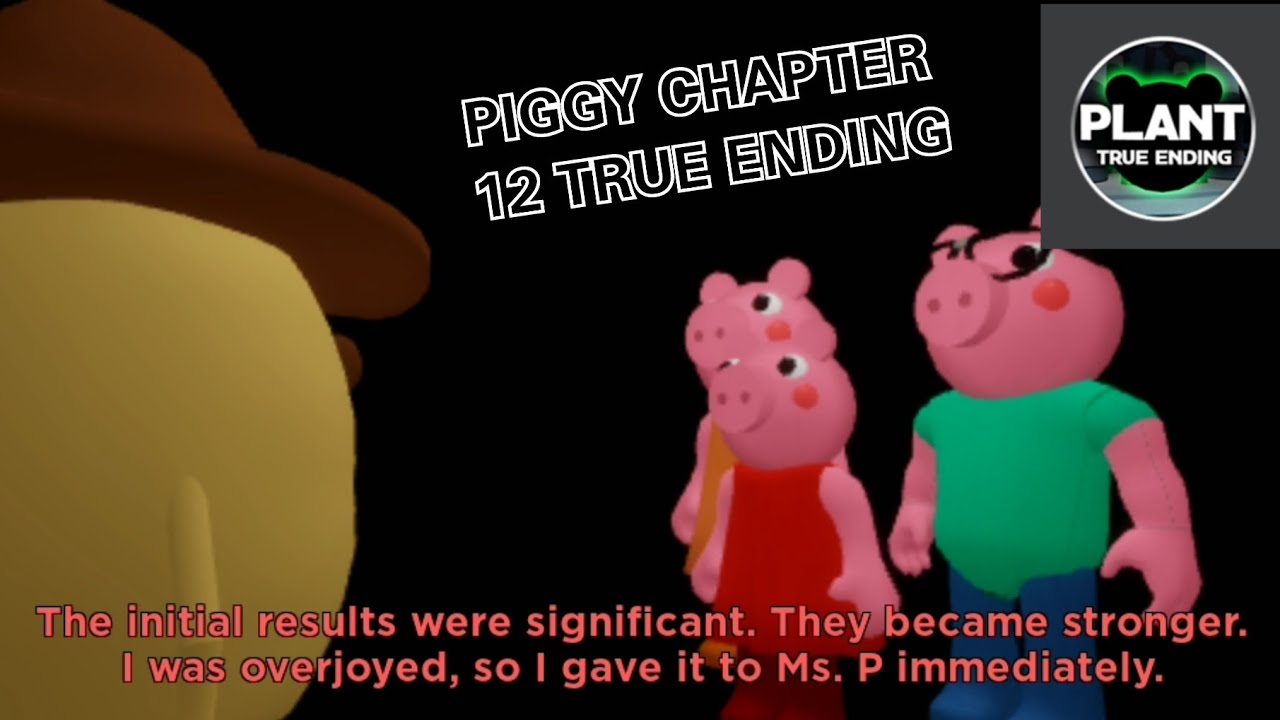 Roblox Piggy Chapter 12 True Ending+Mr P Skin Showcase - YouTube