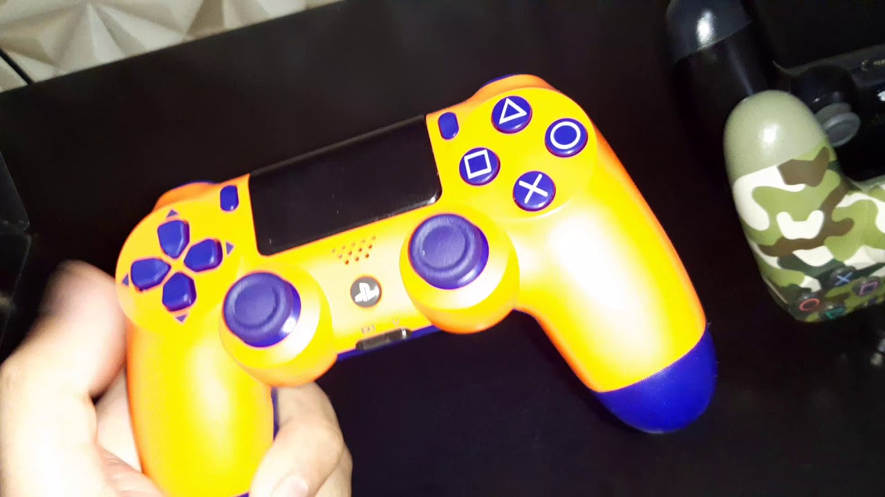 CONTROLE PS4 - SUNSET ORANGE (UNBOXING) - YouTube