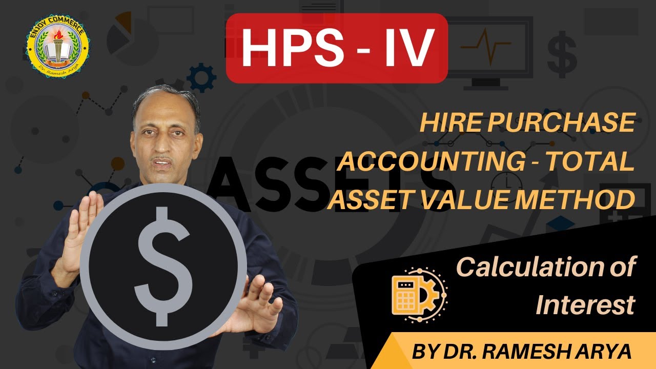 Total Asset Value Method and Interest Calculation | B. Com. !st Year ...