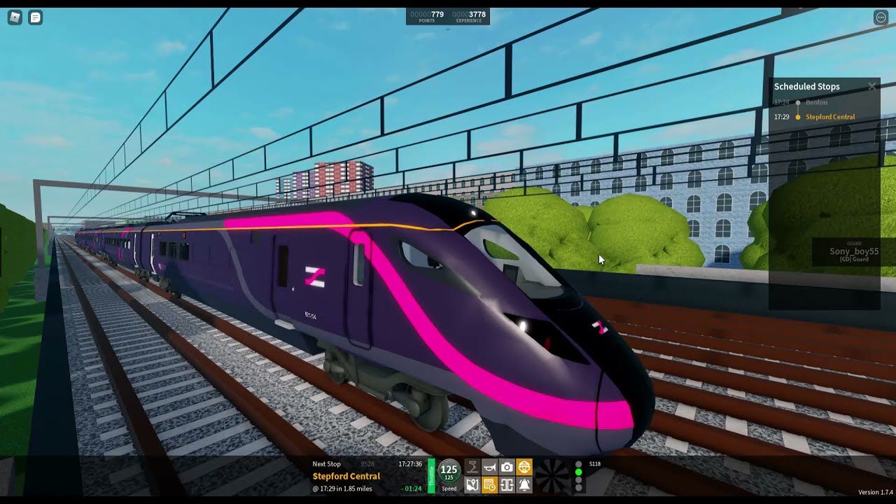 SCR Roblox Benton to Stepford Central Class 801 - YouTube