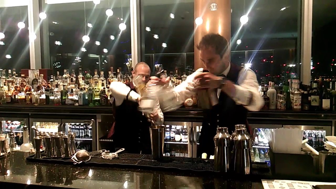 Intercontinental London The O2 Sky bar - YouTube