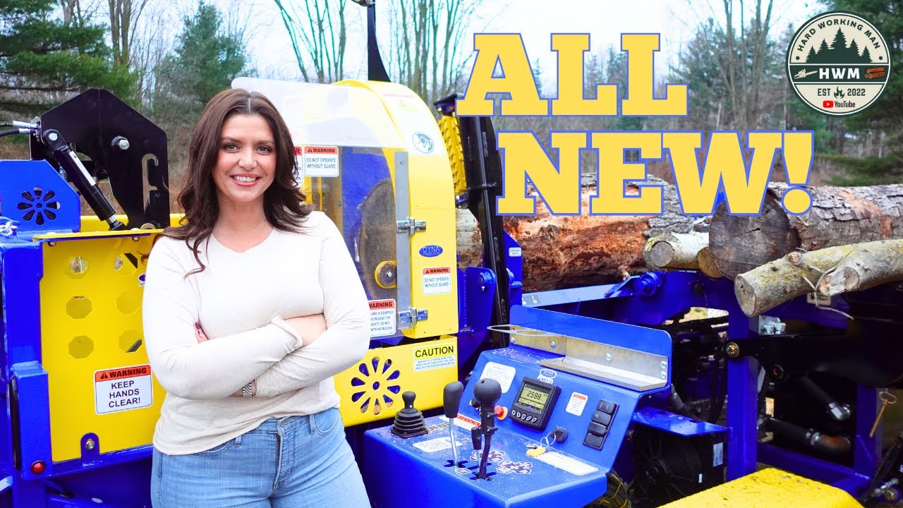 Impressive 2024 Dyna SC16 RAPID SPLIT Firewood Processor! - YouTube