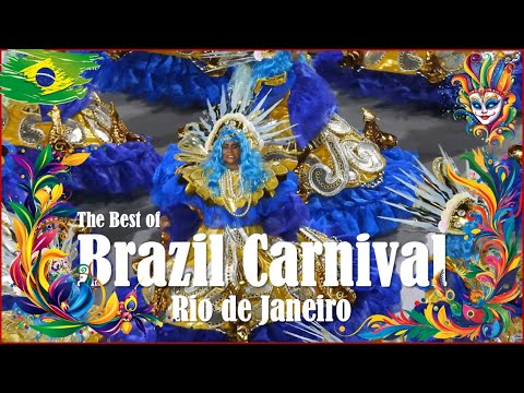 Brazil Carnival Parade in RIO 👑 3 Hours of Fantastic Samba Dance & Show!!