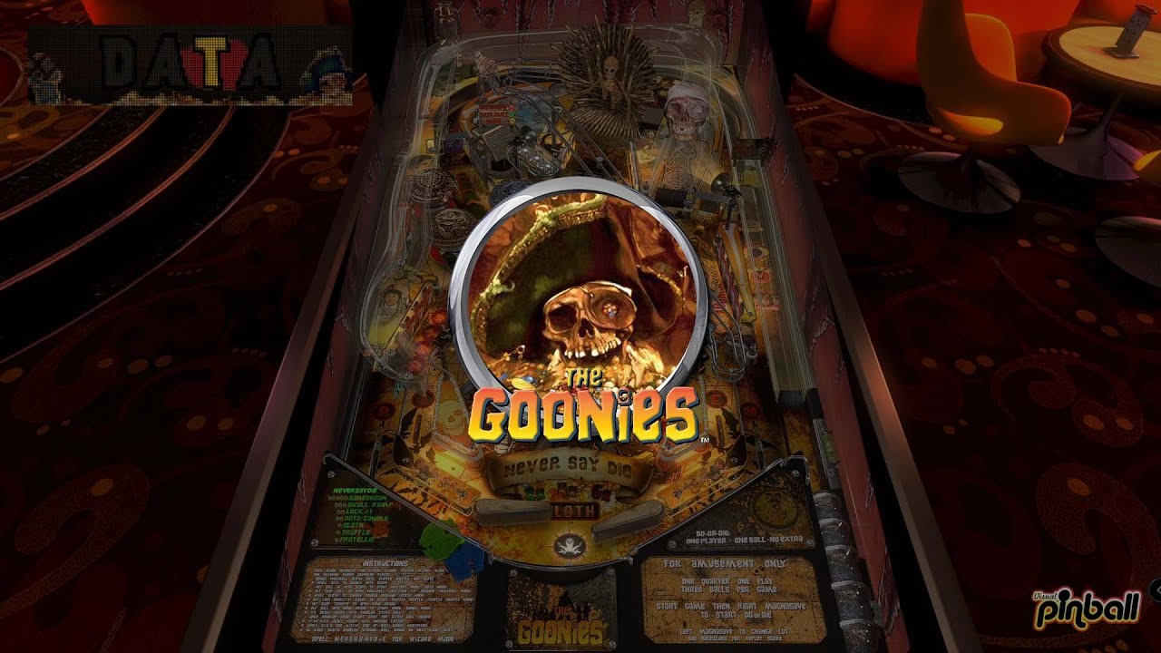 The Goonies - Never Say Die (Original 2021) | Visual Pinball X | Table ...