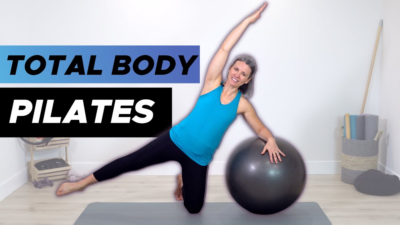 PILATES BALL WORKOUT | 20 MINUTE PILATES - YouTube