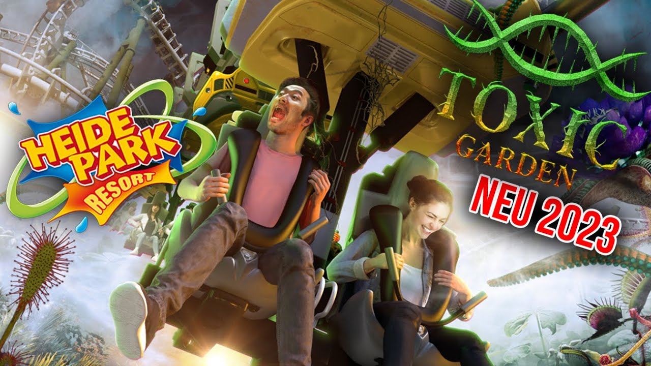Toxic Garden NEU 2023 im Heide Park | Achterbahn-Update für Limit ...