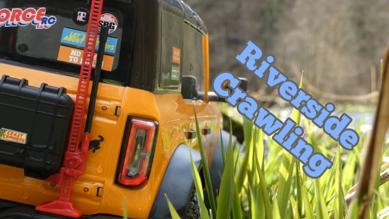 RC Crawler Traxxas TRX4 Bronco 2021. Riverside Crawling. - YouTube