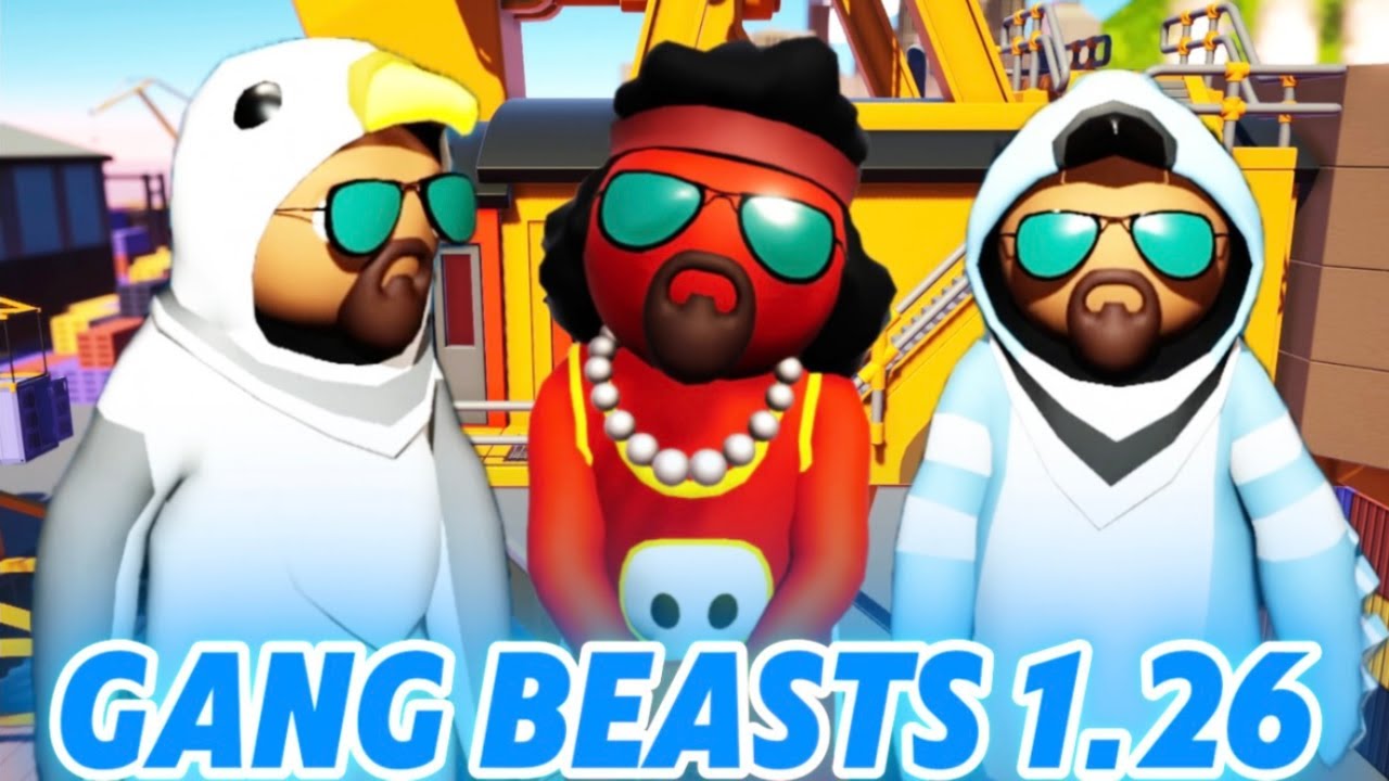 Exploring EVERYTHING in the New Gang Beasts Update! - YouTube