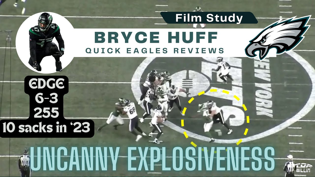 Philadelphia Eagles landed a complete EDGE TERROR in Bryce Huff ...