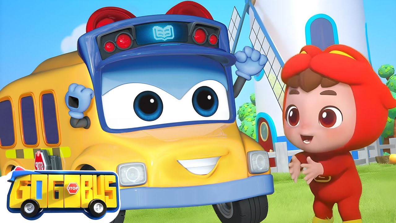 If You're Happy And You Know It - Dance With GoGoBus! Nursery Rhymes ...