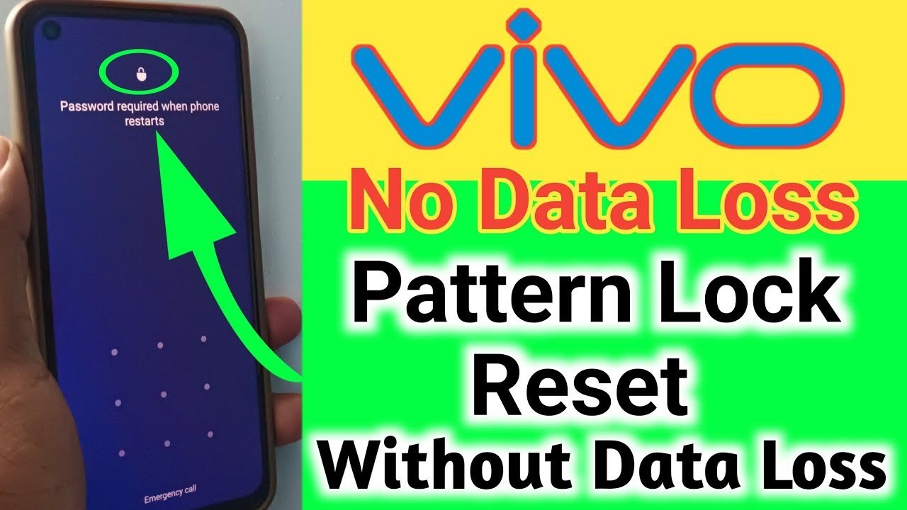 Vivo pattern lock unlock kaise kare | Pin lock kaise tode | Password ...