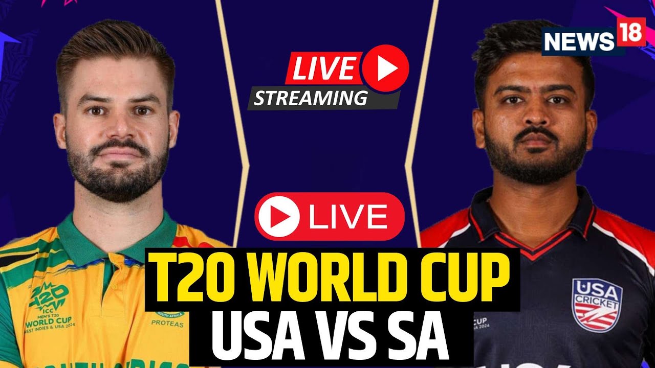 ICC World Cup 2024 Live | USA Vs South Africa Live Scoreboard | USA Vs ...
