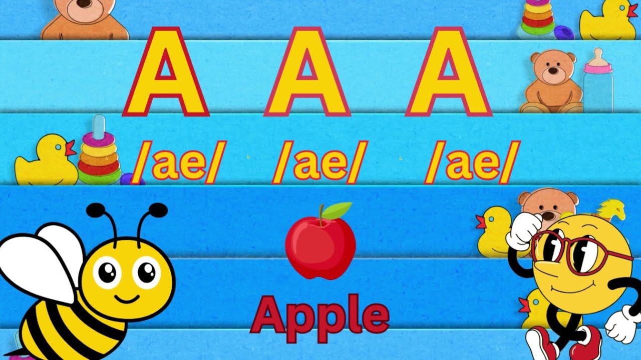 Phonic ABCD for kids | ABC Phonic alphabets - YouTube