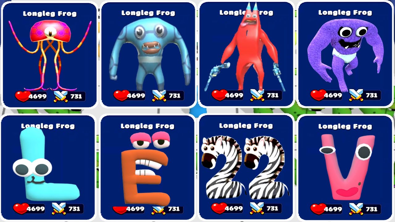 Merge Combine Alphabet Lore vs Alphabet Letter Go Max Level Gameplay ...