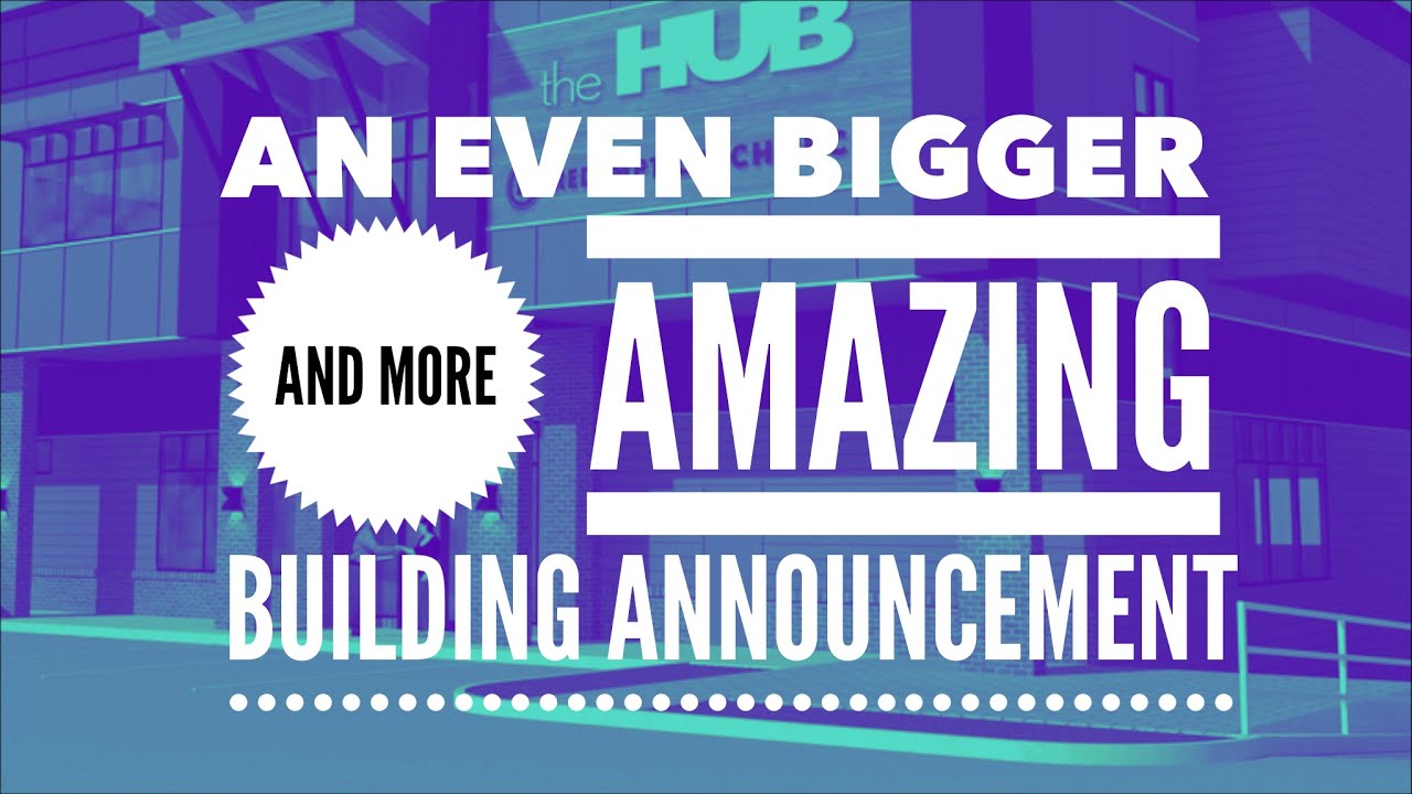 An even BIGGER and more AMAZING building announcement. - YouTube