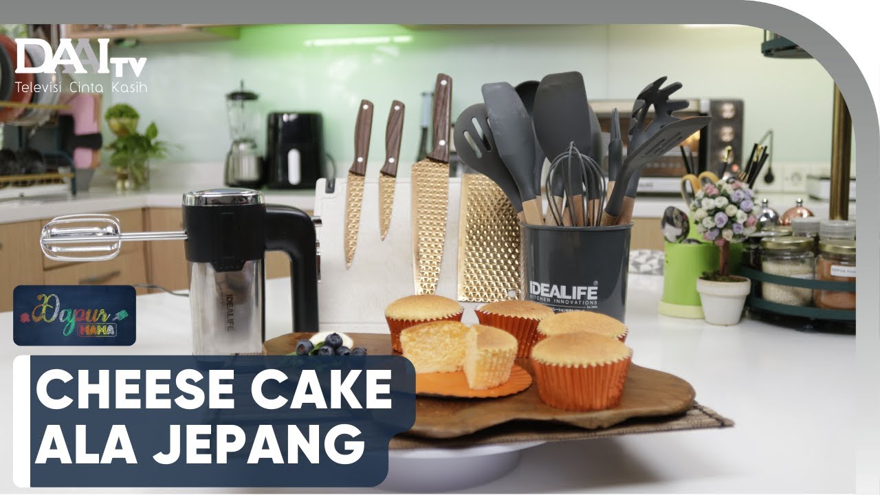 CHEESE CAKE ALA JEPANG | Dapur Mama DAAI TV - YouTube