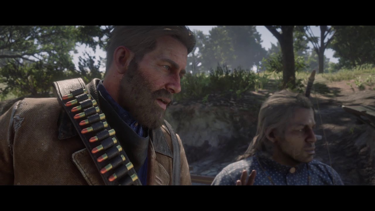 Red Dead Redemption 2- Mission and talk with military - YouTube