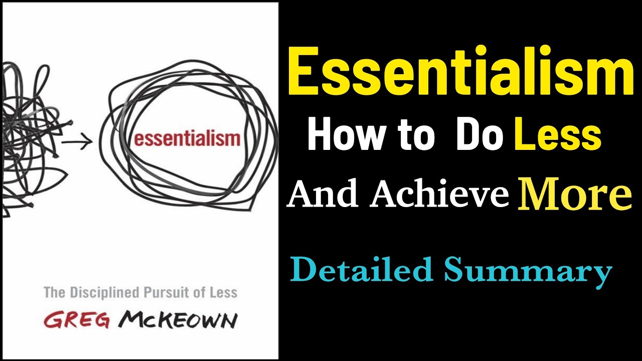 The Power of Less: How Essentialism Transforms Your Life | Essentialism ...