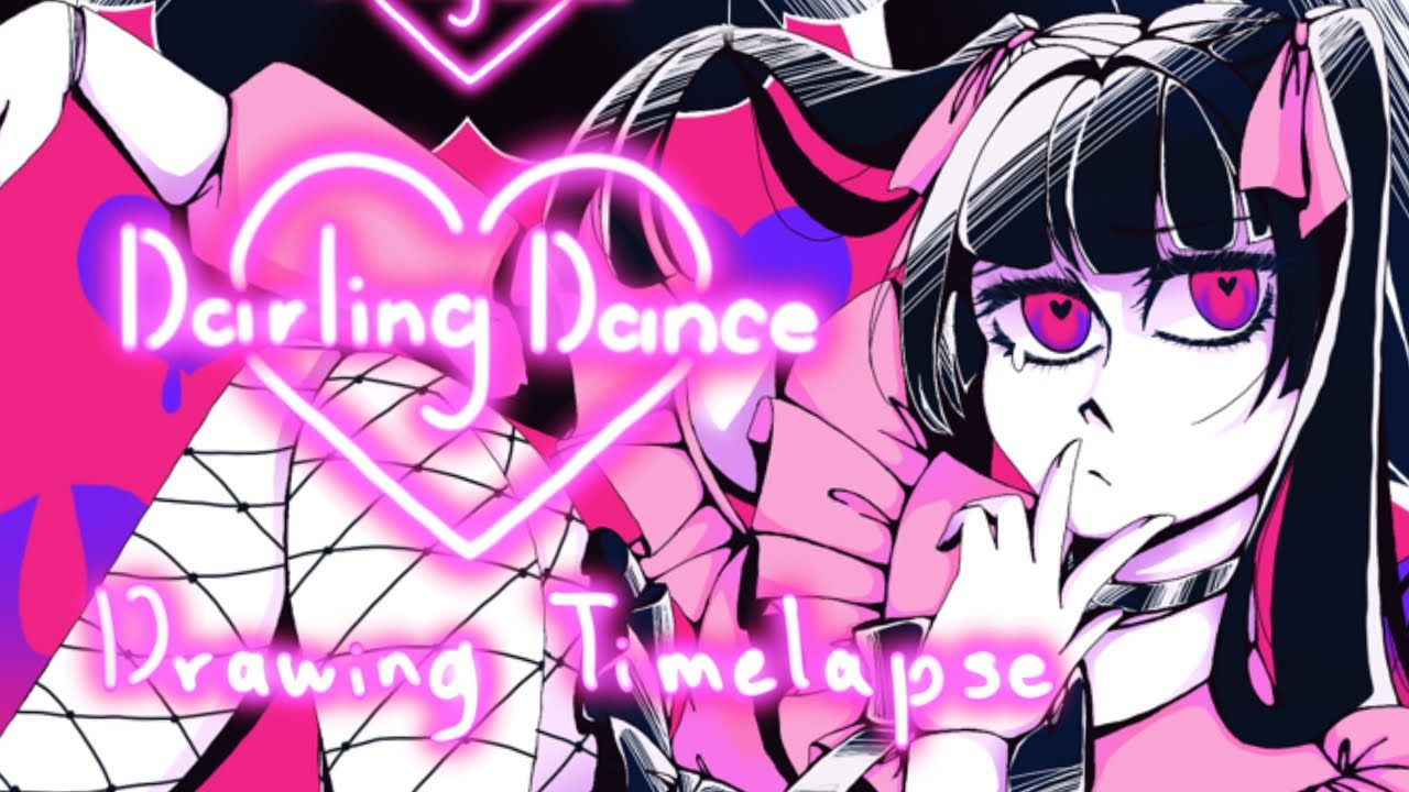 Darling Dance Fanart // Timelapse // Dibujo en cámara rápida - YouTube