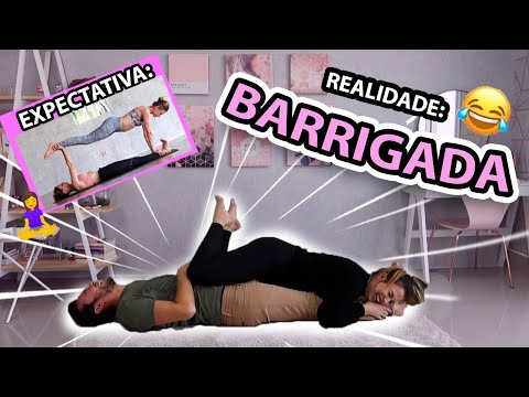 FIZEMOS O DESAFIO DO YOGA // YOGA CHALLENGE