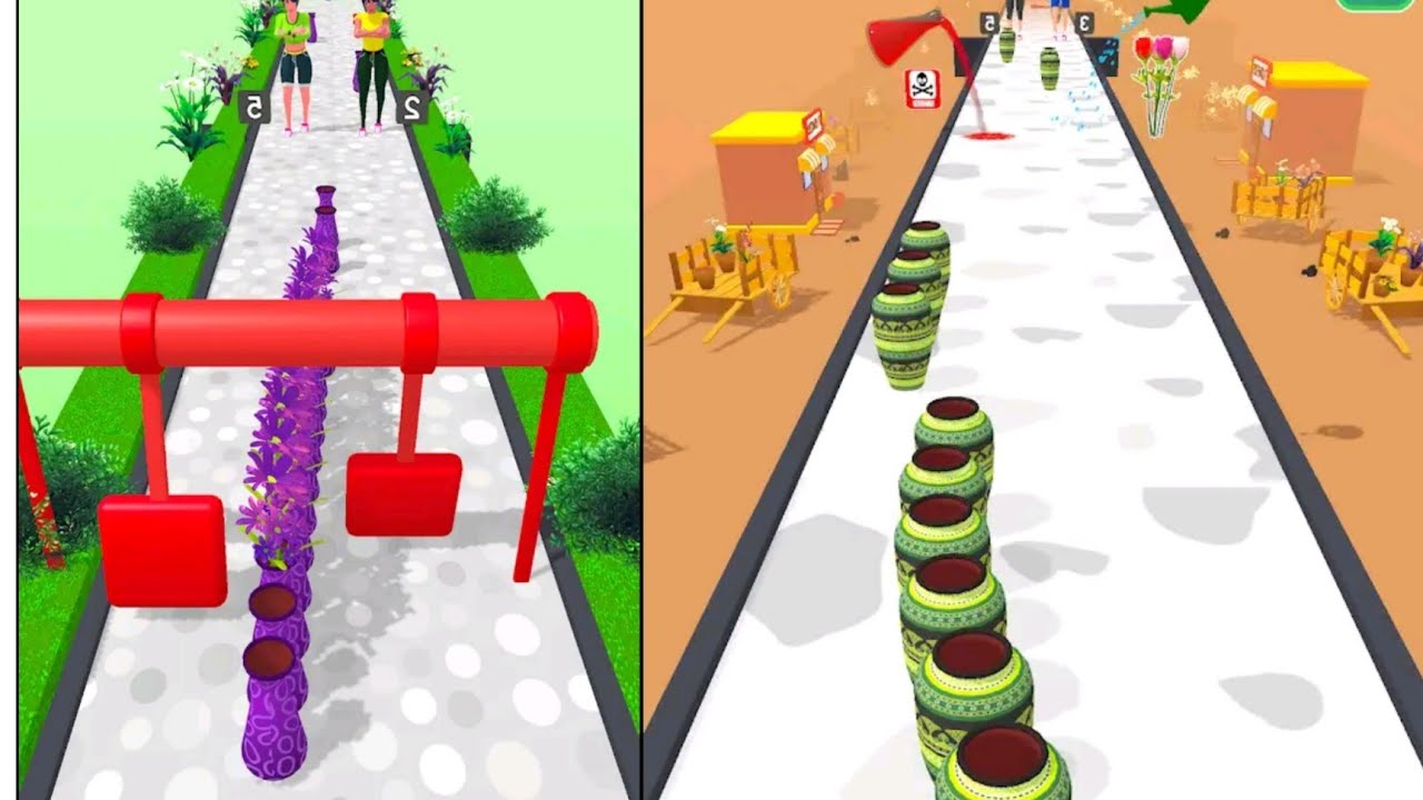 Flower Run 🌹💐🏵️ || flower run All Levels of gameplay - YouTube