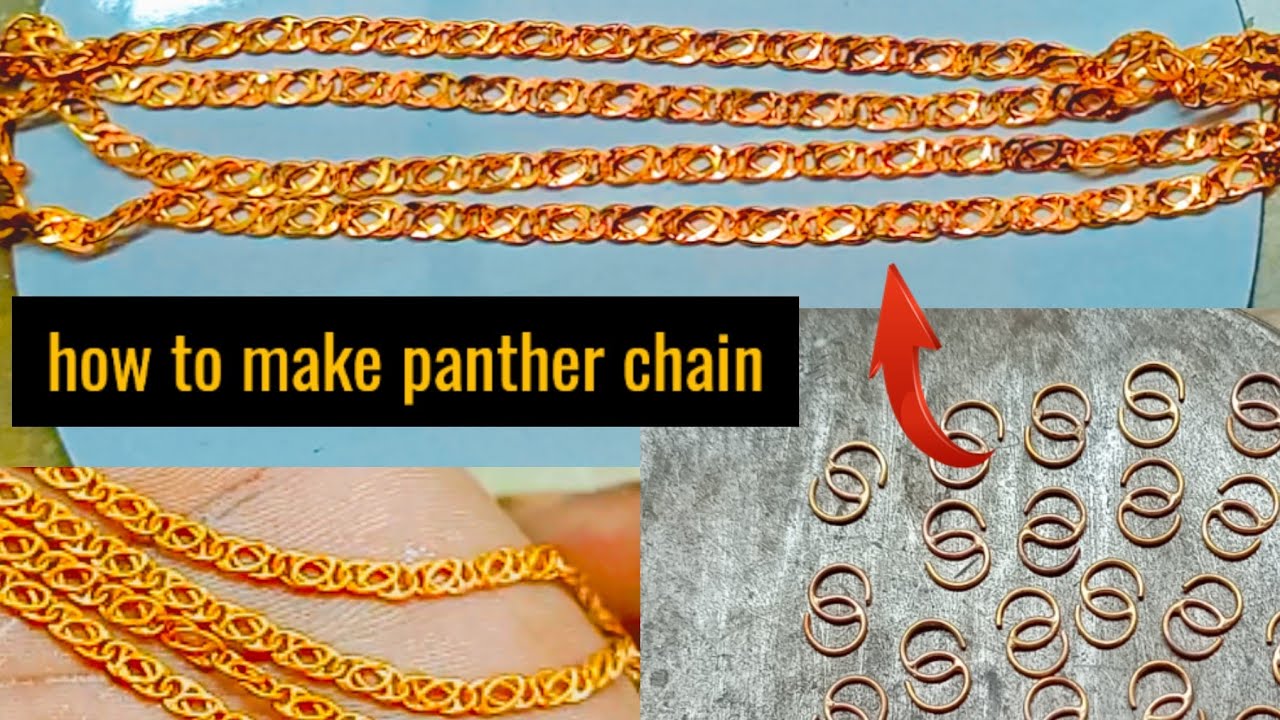 22K Gold Panther Chain Making part-2 | How Gold Chain is Made | Gold ...