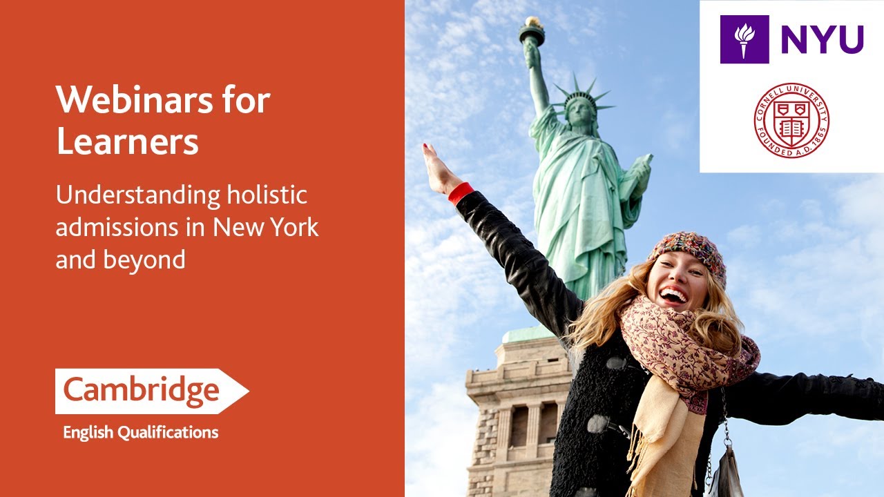 Understanding holistic admissions in New York and beyond | Cambridge ...
