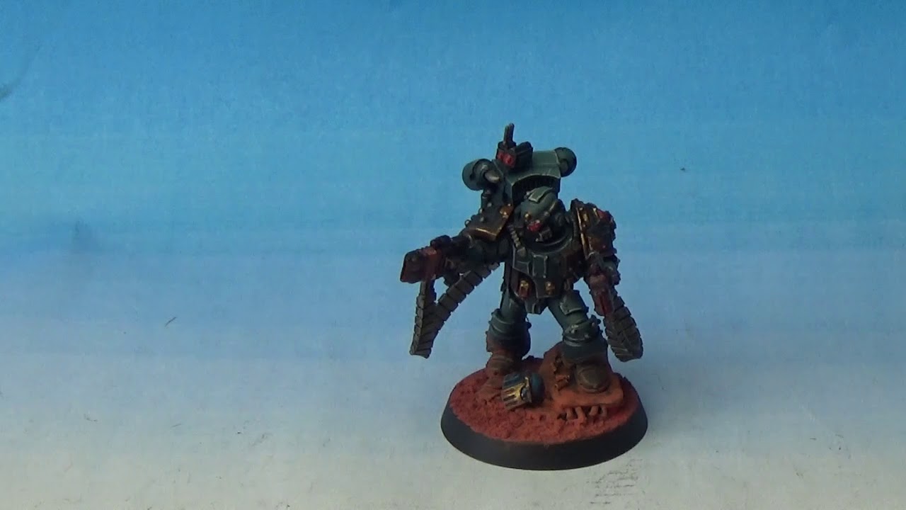 Warhammer 30k Sons of Horus Legion Moritat - Painted Showcase - YouTube