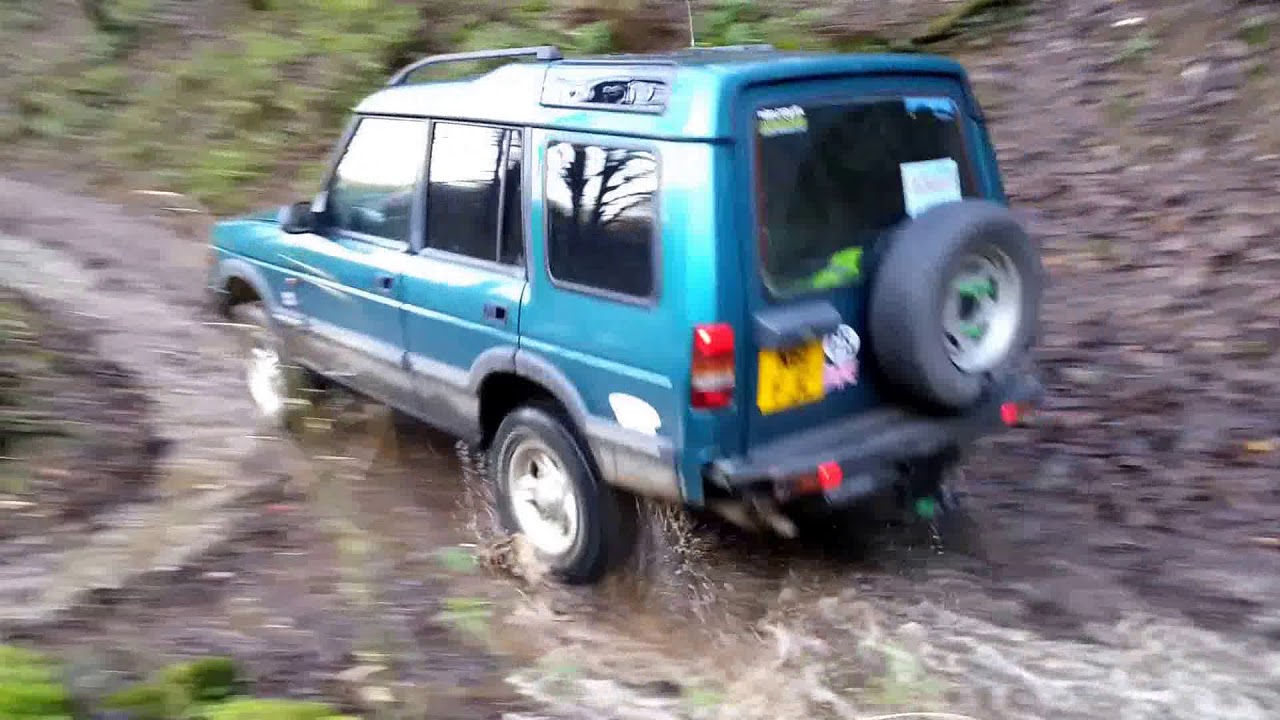 Over Haddon ford river crossing Nov 2012 Derbyshire - YouTube