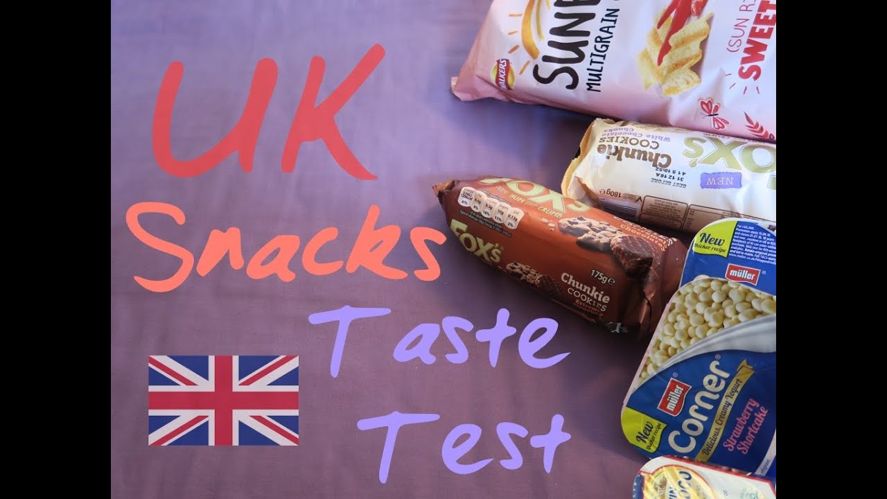 UK Snacks Taste Test 英國零食分享 - YouTube