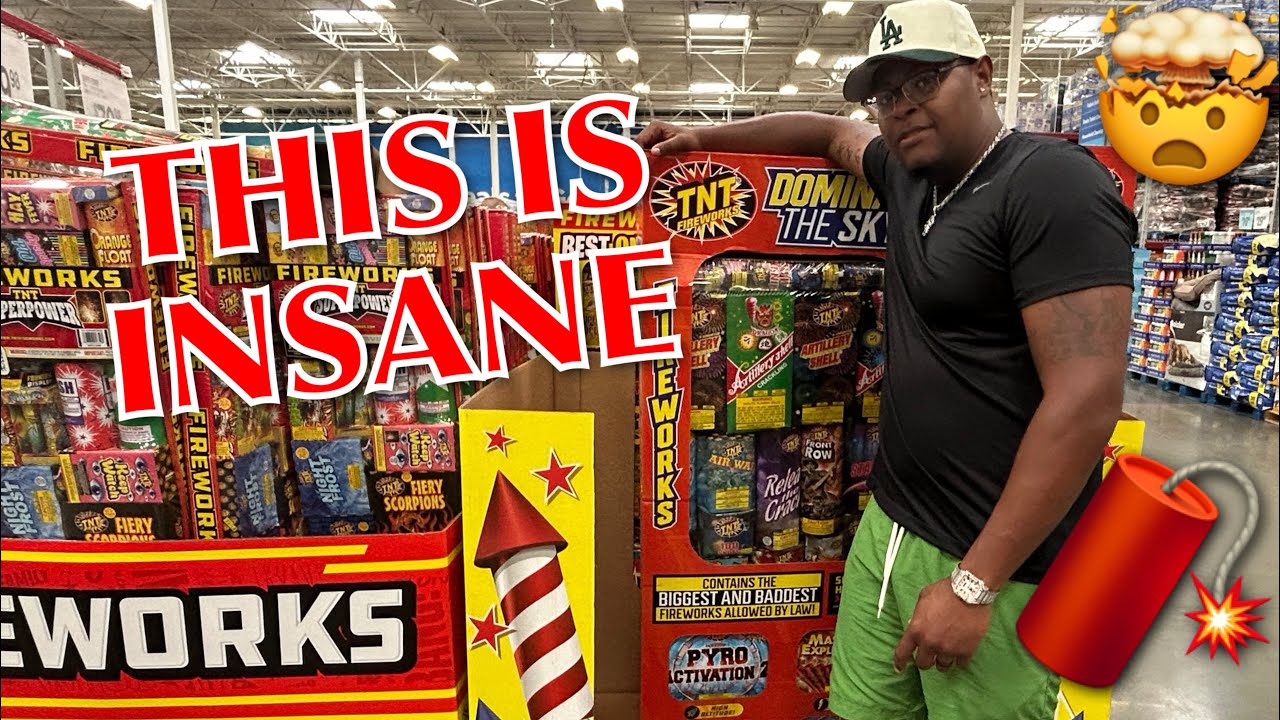 I Bought WAY Too Many Fireworks 💥💸 - YouTube