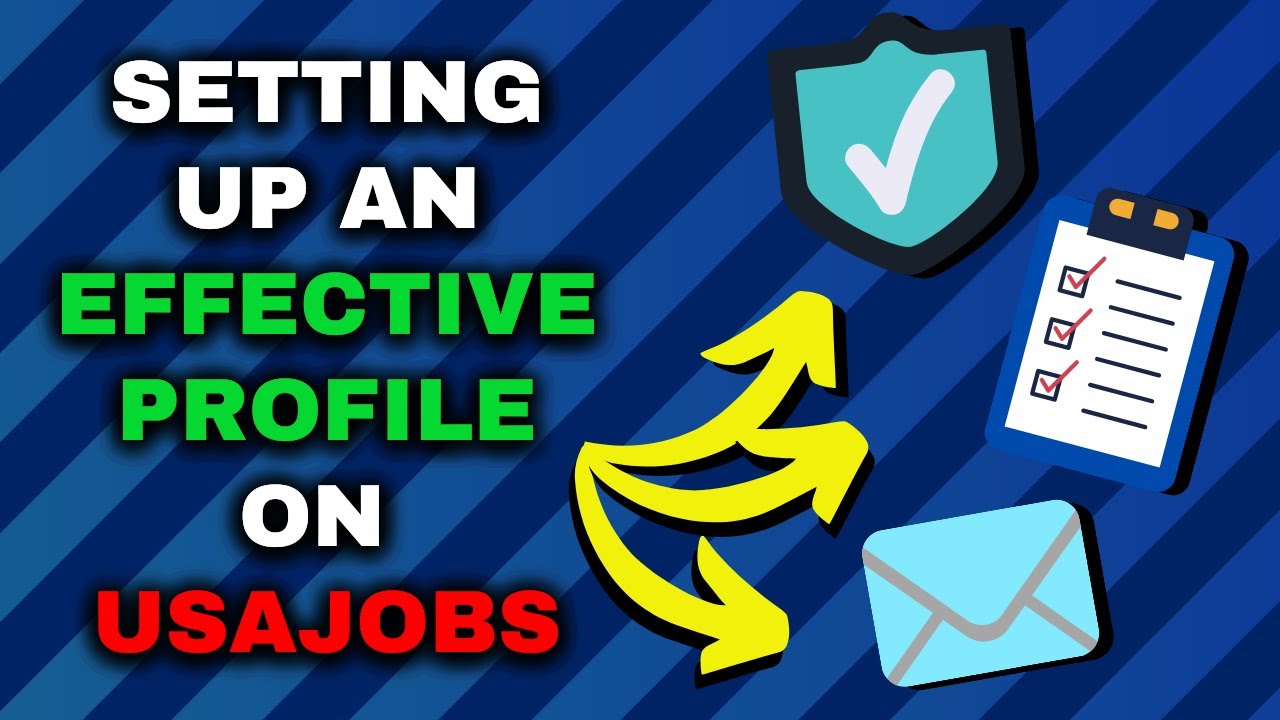 Setting Up an Effective Profile in USAJobs - YouTube