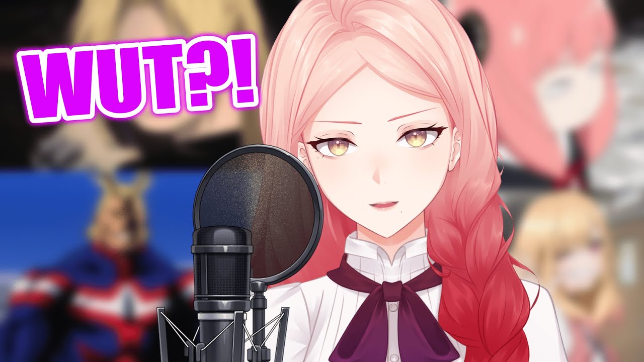 True Crime VTuber Attempts Anime Voice Acting - YouTube