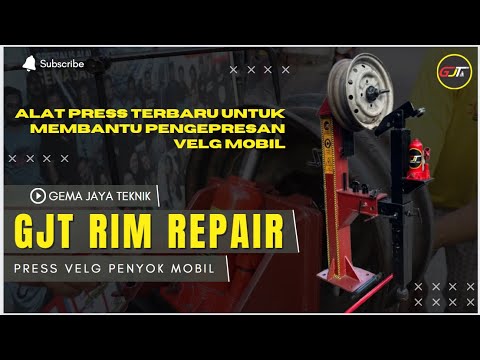 GJT Rim Repair | Press Pelek Mobil Universal | Alat Press Velg Mobil ...