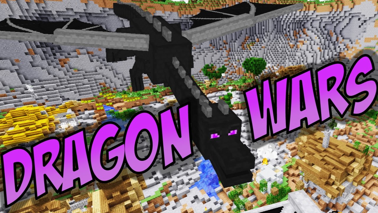 Minecraft: DRAGON WARS w/ Docm77 and TerasHD - YouTube